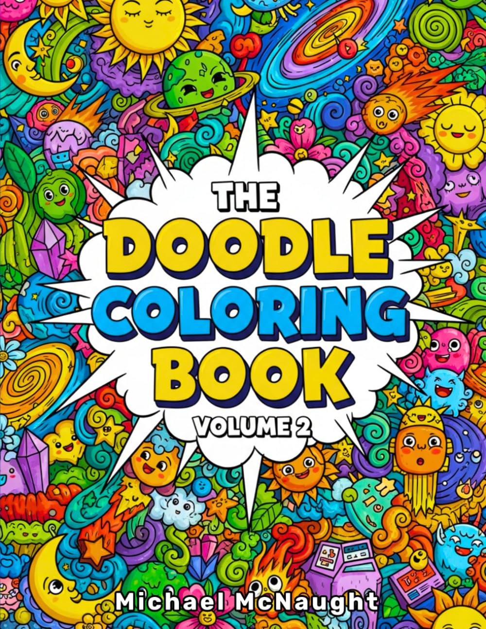 The Doodle Coloring book: Volume 2 - MM Bookstore